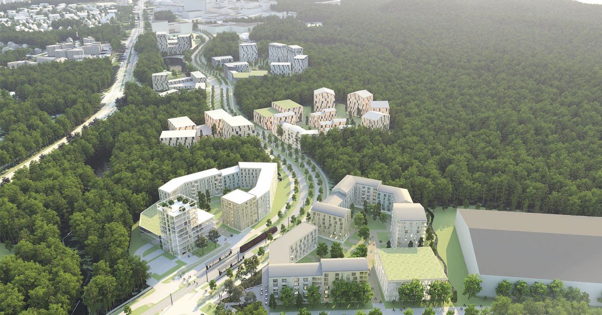 Tampereelle TAYSin, Teiskontien ja Kaupin metsien väliin on tulossa ...