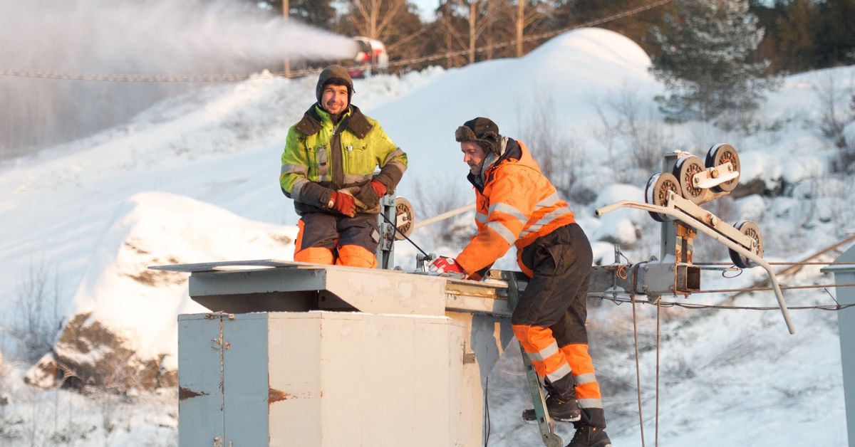 Öjberget får sin nya lift | Österbotten | Svenska Yle