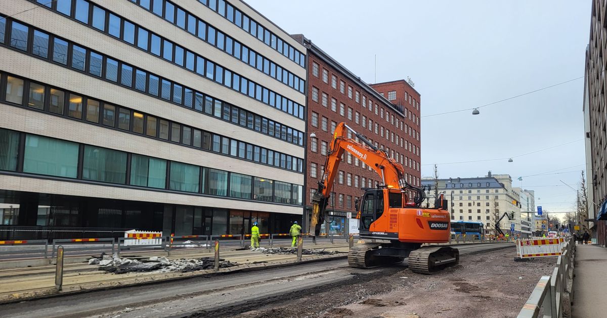 Ratikkamotti alkoi Hakaniemessä – katso mistä kiertoreitit kulkevat ...
