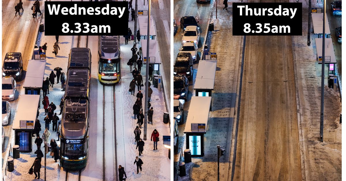 Photo gallery: Industrial action has striking effect on Helsinki | Yle ...