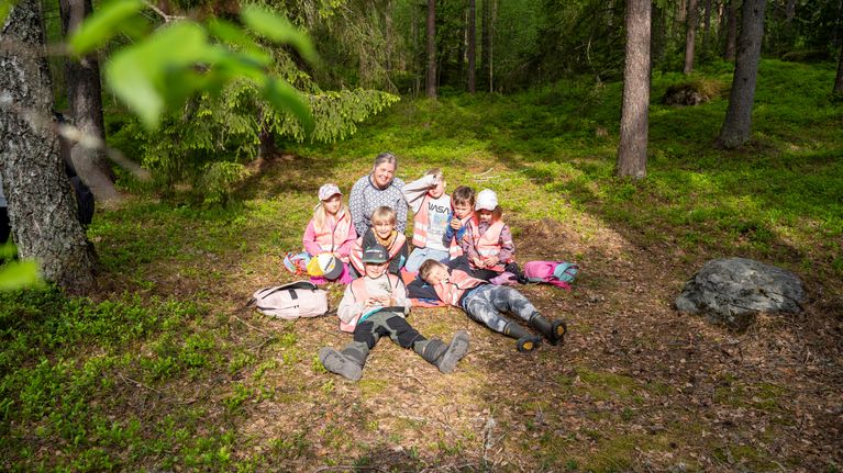 Lärande blomstrar bäst utomhus: ”Vi är ute varje dag, året runt ...