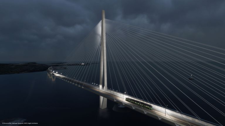 Tältä näyttää Kruunuvuorensillan pylonissa – toimittaja matkusti ...