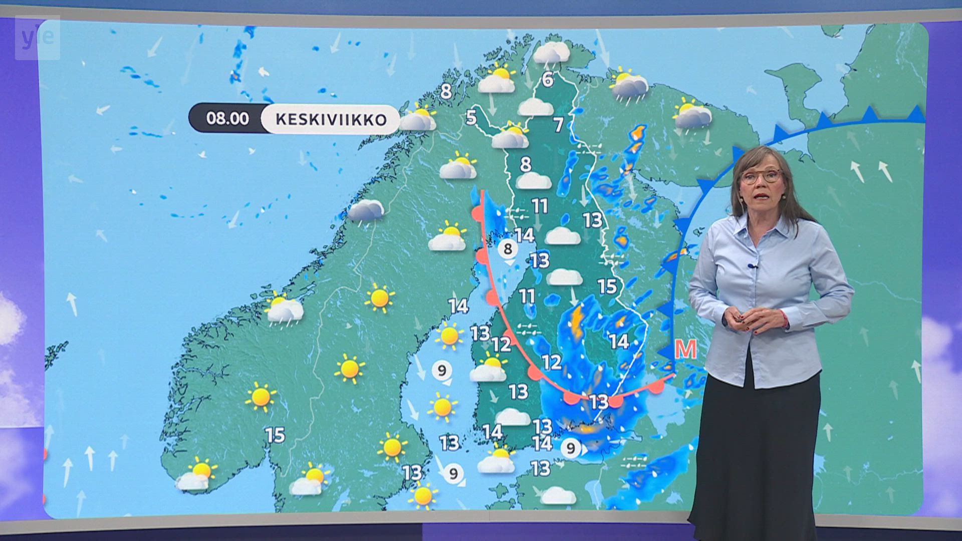 Sääennuste klo 18 | Sää | Yle Areena