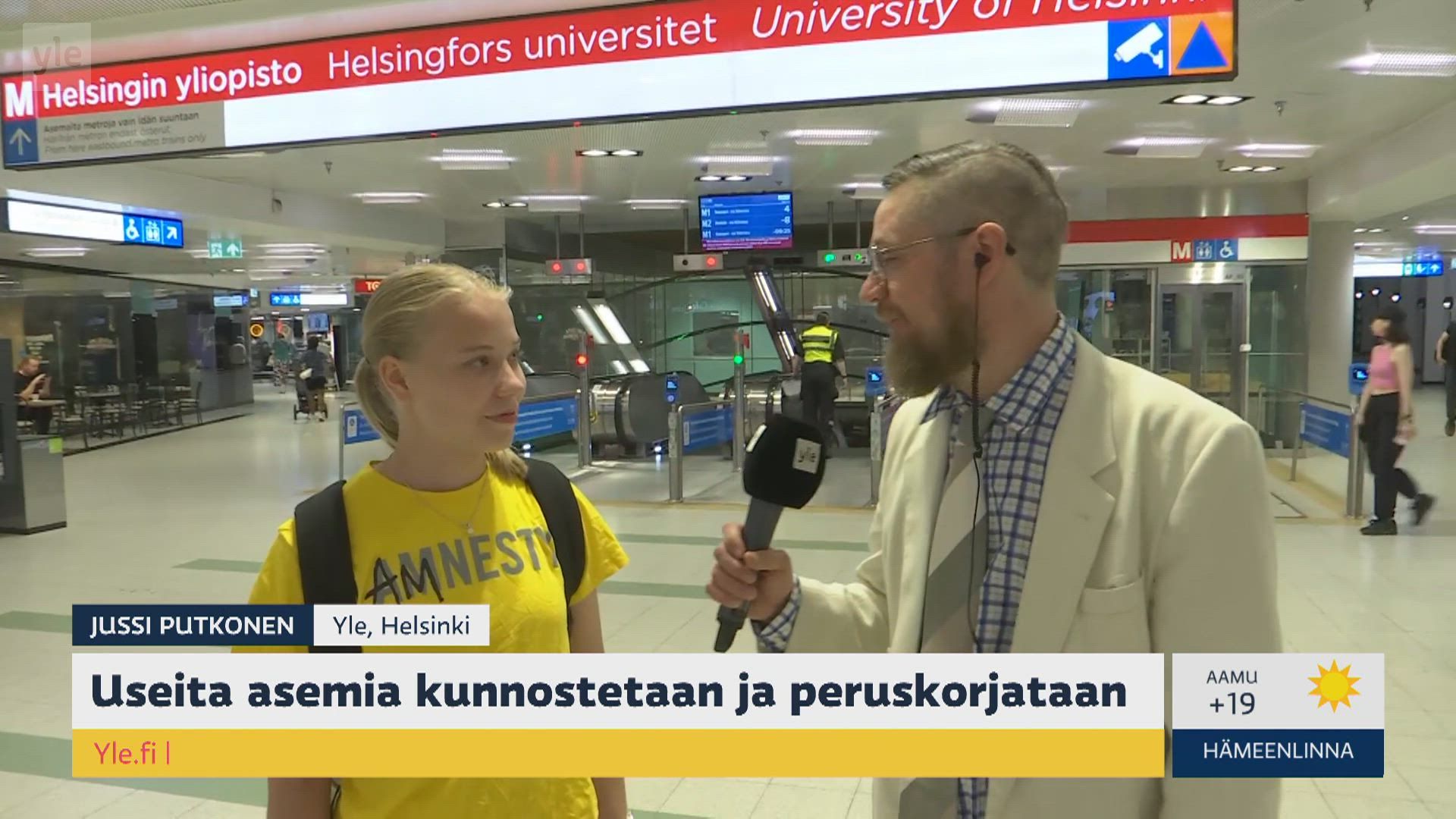 Metron remontti alkaa Helsingissä | Ylen aamu | Yle Areena