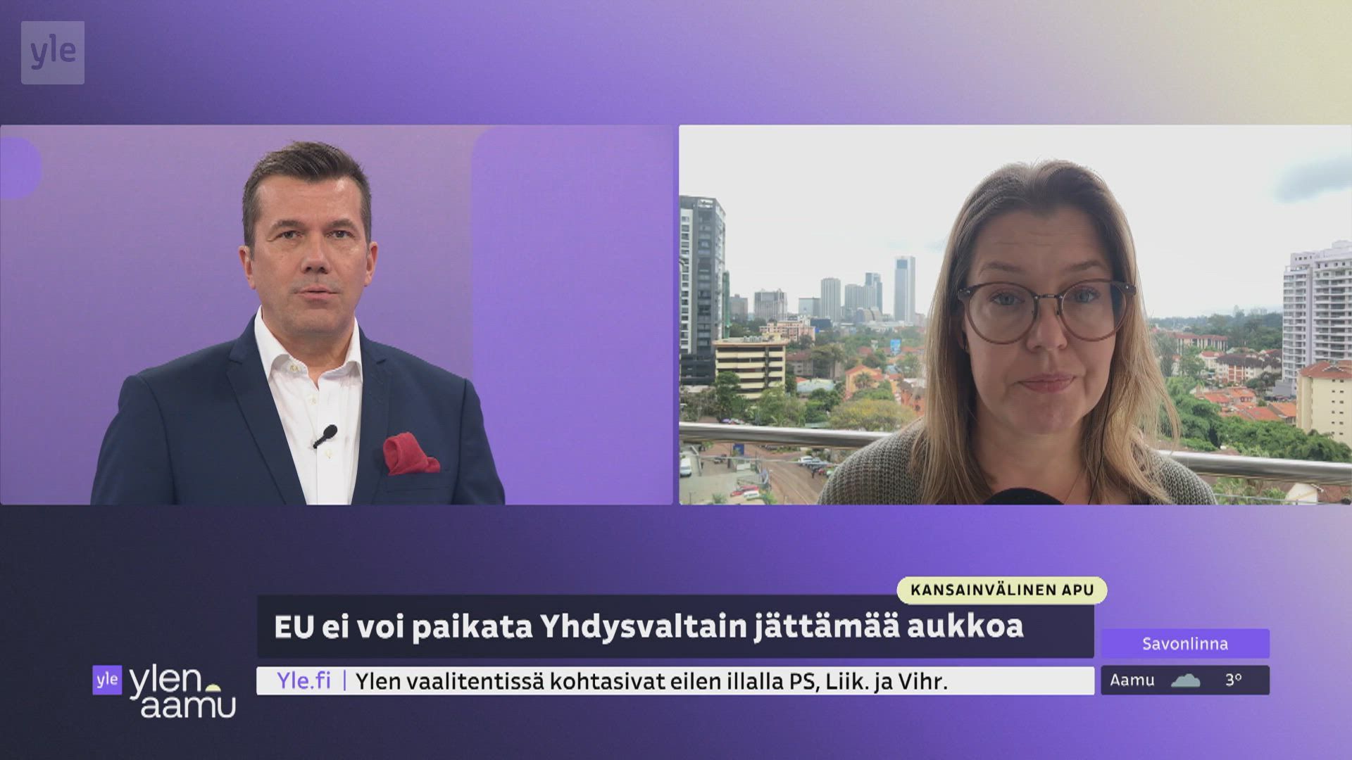 USA:n kehitysavun kutistumisen karut vaikutukset | Ylen aamu | Yle Areena