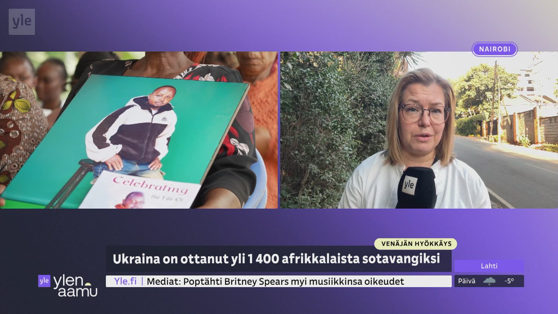 Venäjä huijaa afrikkalaismiehiä sotaan | Ylen aamu | Yle Areena