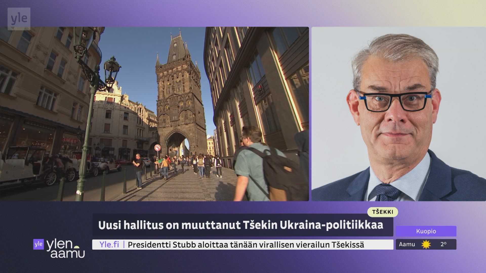Stubb matkaa Tšekin tasavaltaan | Ylen aamu | Yle Areena