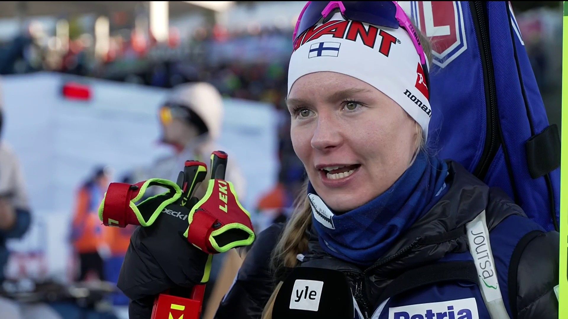 Suvi Minkkinen antoi kaikkensa MM-kisojen normaalimatkalla ...
