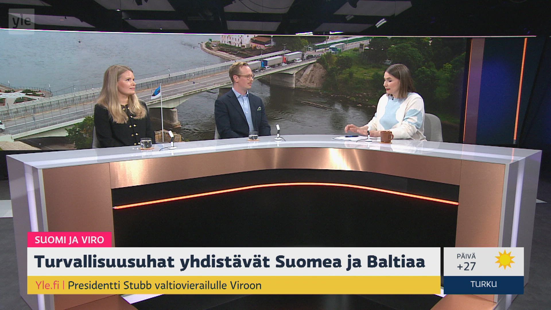 Suomi ja Viro hakevat yhä tiiviimpää suhdetta | Ylen aamu | Yle Areena